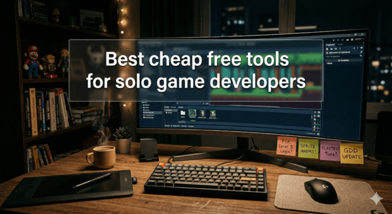 Best free tools for solo indie game developers 2025-2026 - DevCody.com
